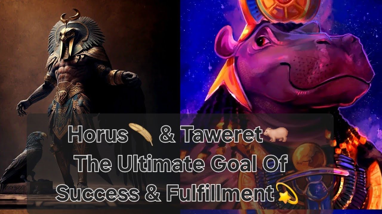 The Energy of Horus🐦‍🔥 & Taweret🐘| Use Your Intution🌌👁🌌 444 Auset 🪷 ...