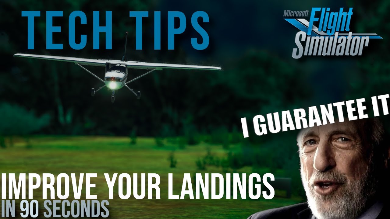 90 Seconds to Buttery Smooth Landings in MSFS: Do this NOW! - YouTube