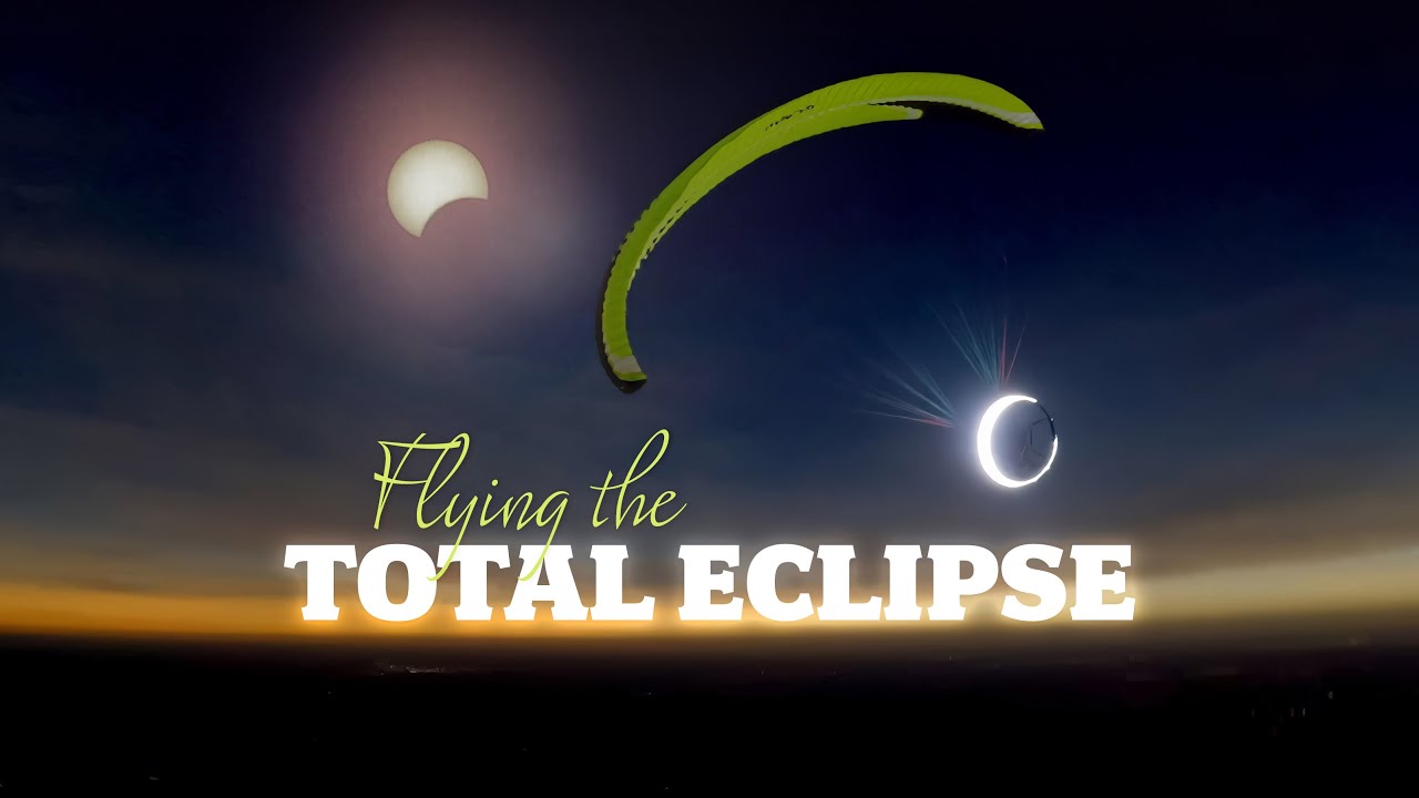 FLYING THE TOTAL ECLIPSE - YouTube