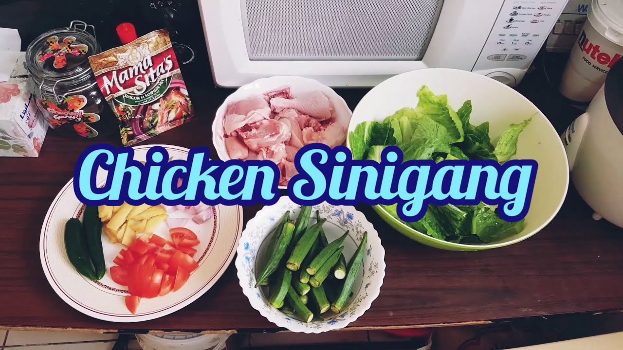 How to cook Chicken Sinigang - YouTube