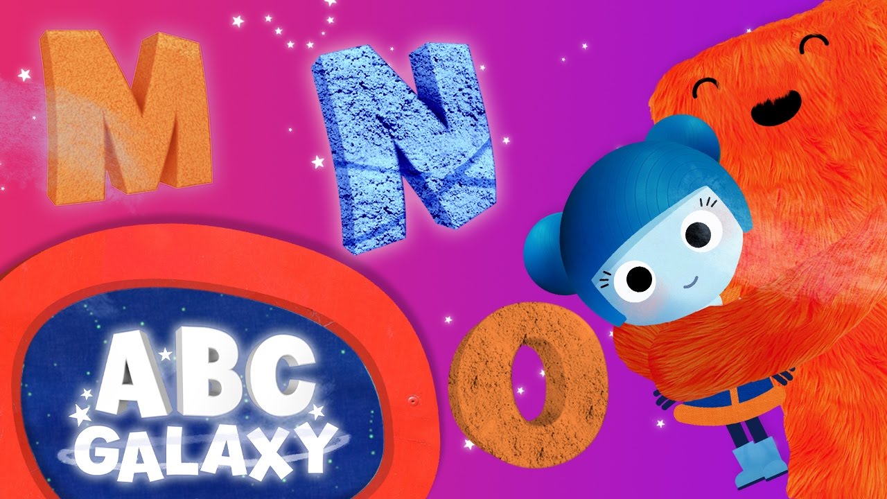 Alphabet - ABC for Kids | Learning ABC with ABC Galaxy | M N O ...