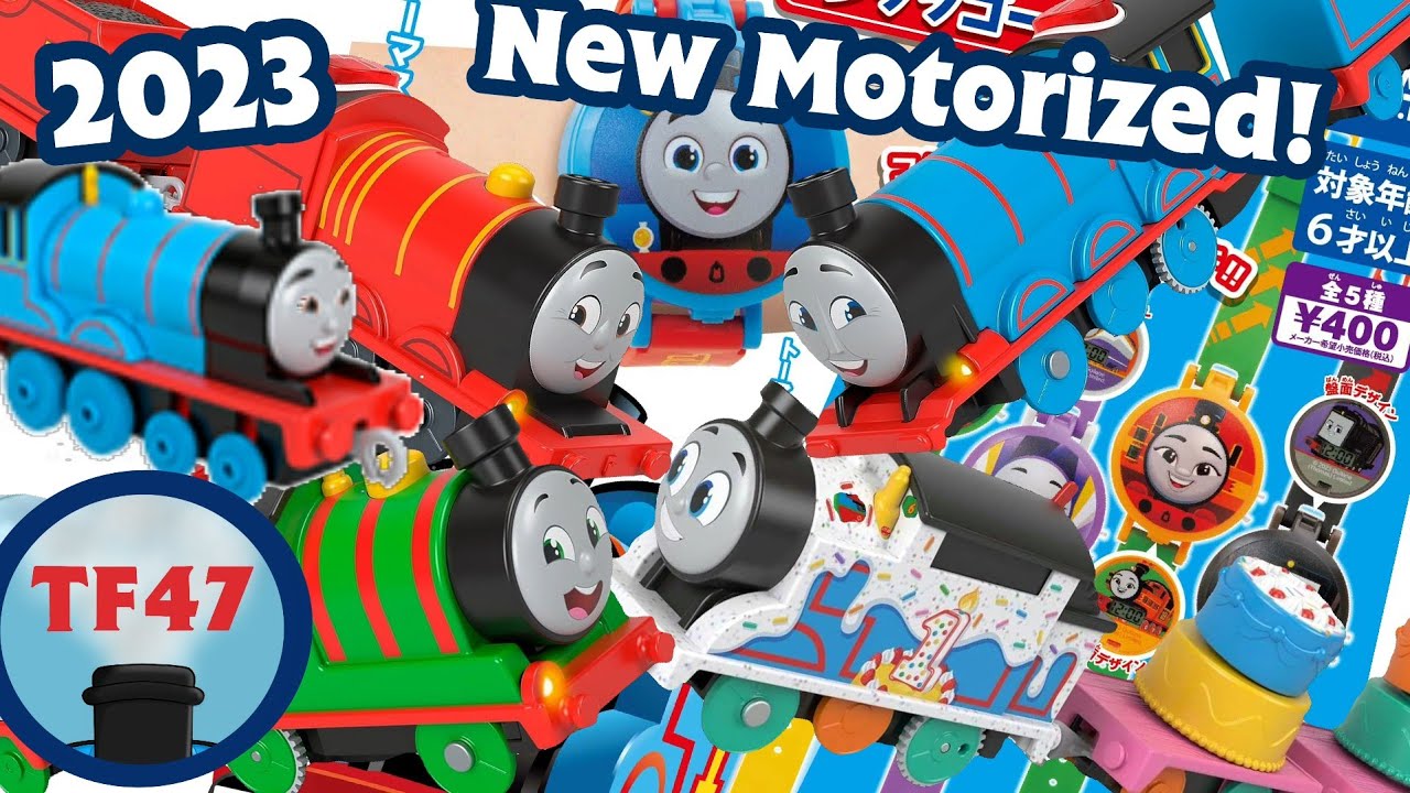 New Thomas AEG Motorized Talking Gordon & James Revealed! TF47 Thomas ...