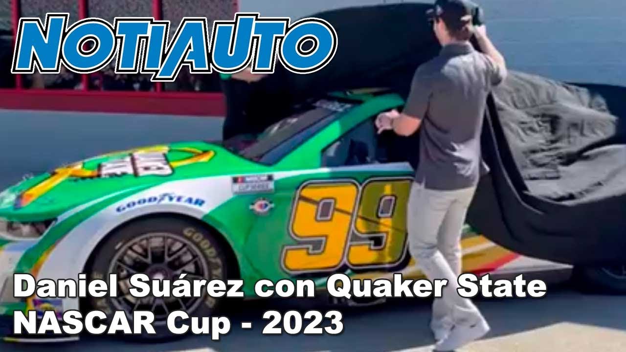 Daniel Suárez con Quaker State - NASCAR Cup - 2023 - YouTube