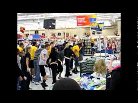 FHSU Students: Flash Mob at Walmart - YouTube
