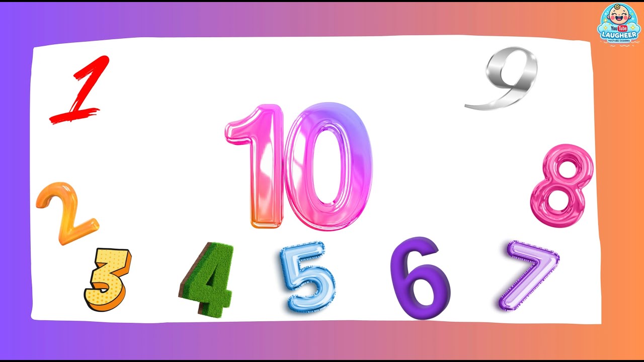 Laugheer - Magical Numbers 1-10: Learn & Count with Fun! - YouTube