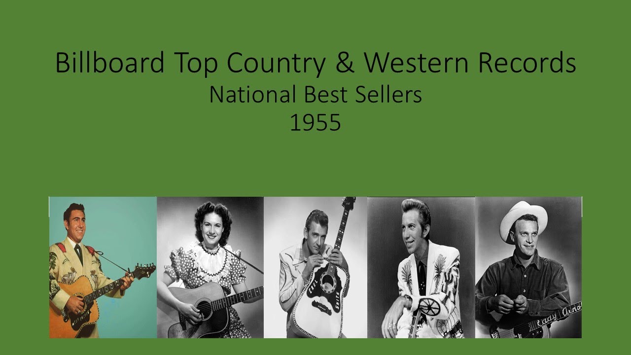 Billboard Top Country & Western Records Year-end 1955 - YouTube
