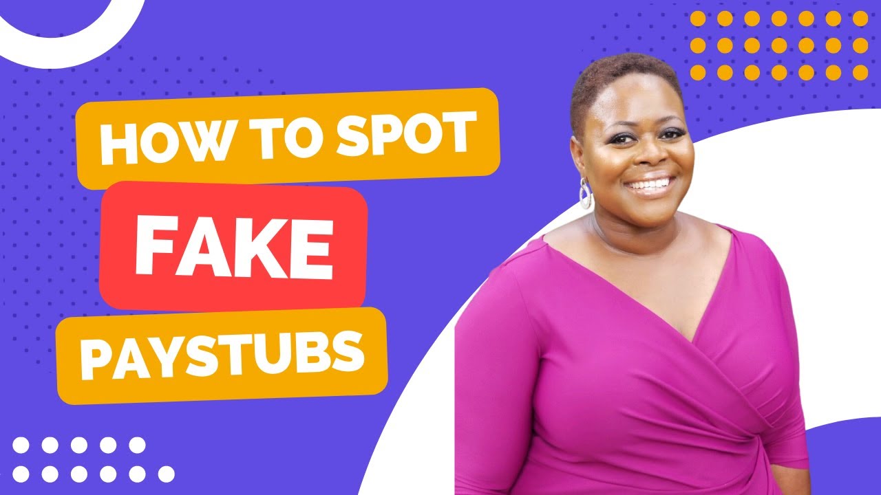 How To Spot A Fake Paystub avoidscammers spotafakepaystub How To Spot A Fake Paystub avoidscammers spotafakepaystub
