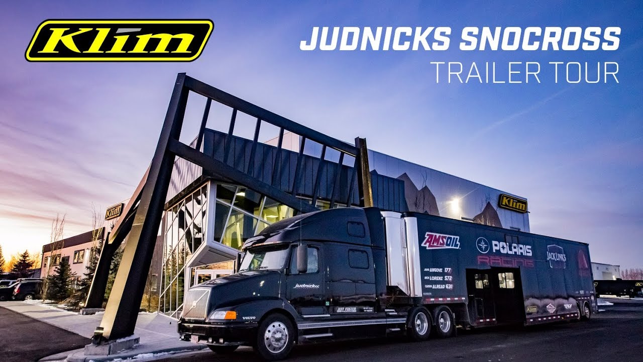 Judnicks Snocross Trailer Tour - YouTube