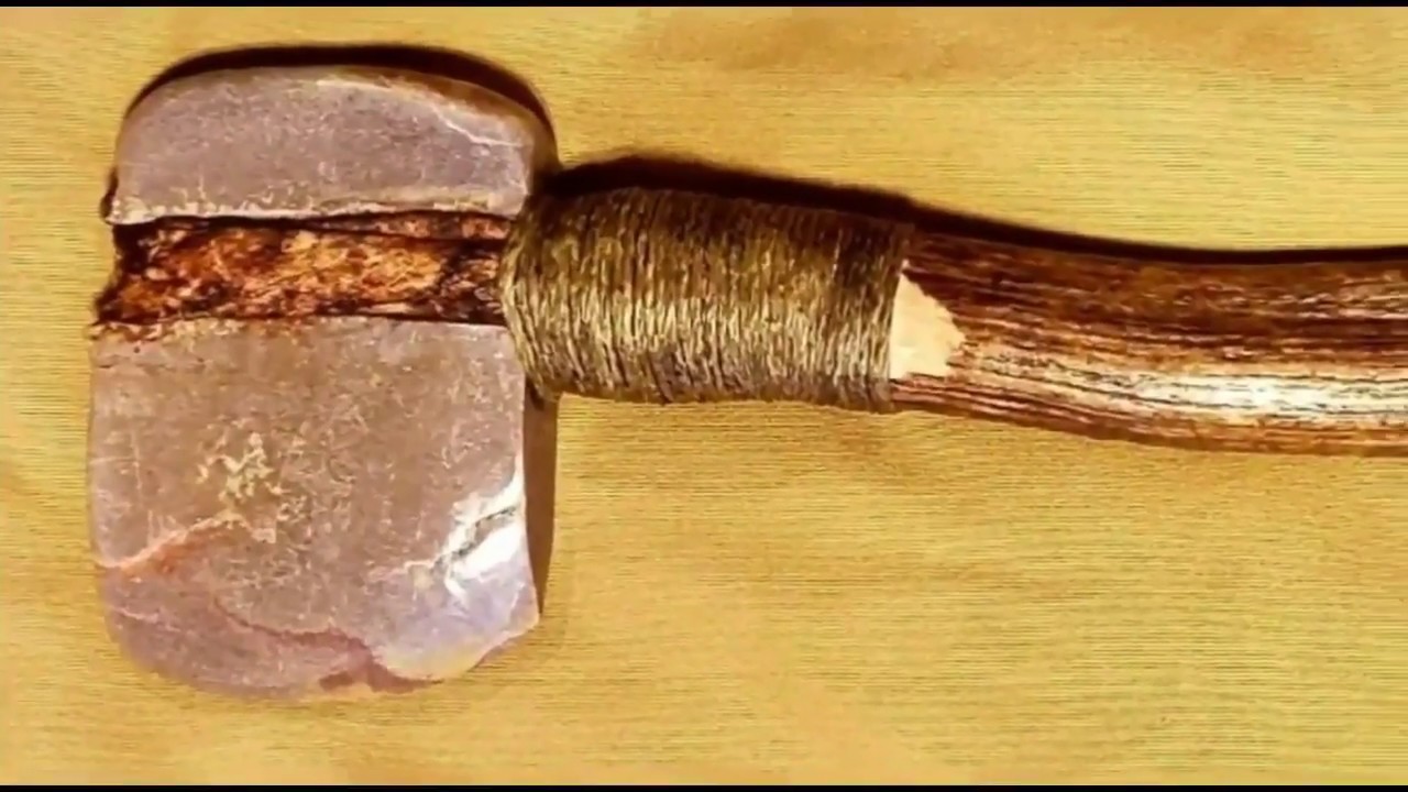 Traditional Hopewell 3/4 Grooved Axe Head - YouTube