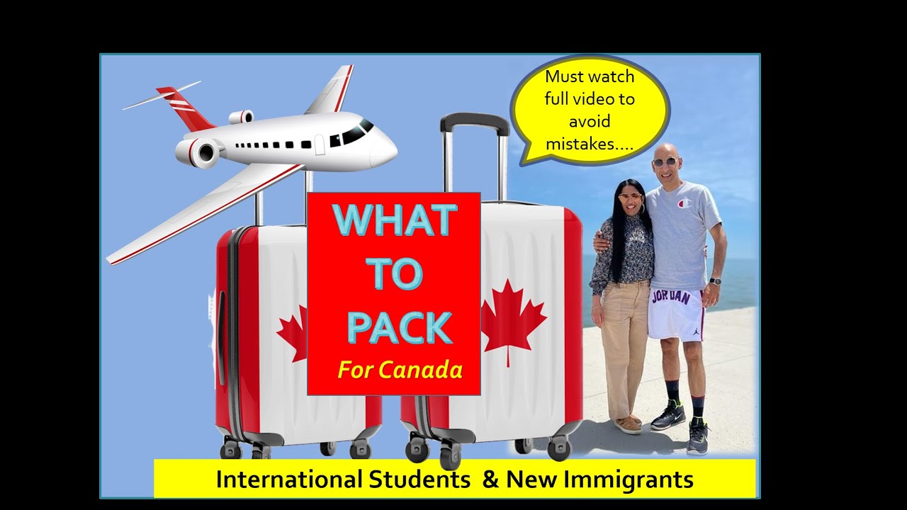 Things to PACK for Canada | Packing List for Canada | International ...