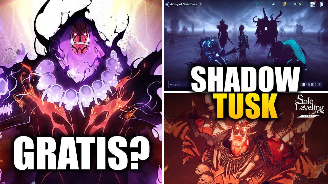 Shadow Terbaru TUSK Akan Dibagikan Secara GRATIS? | Solo Leveling ...