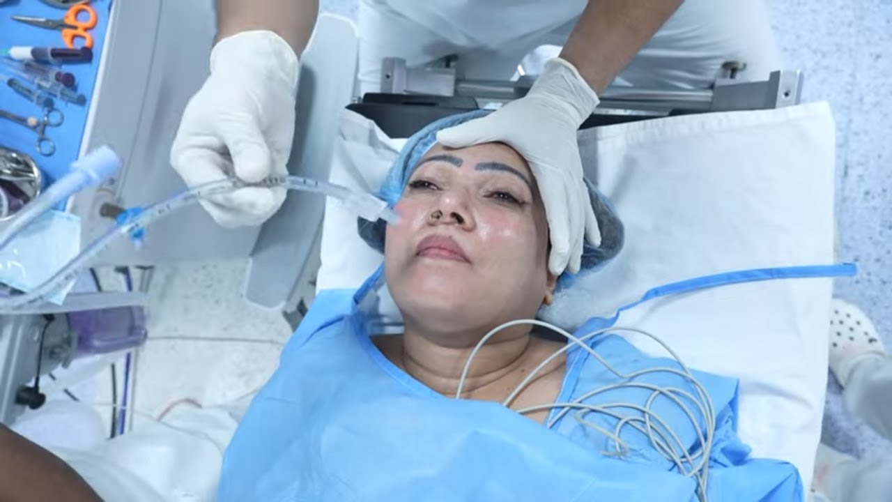 Lady Goes Under General Anesthesia - YouTube