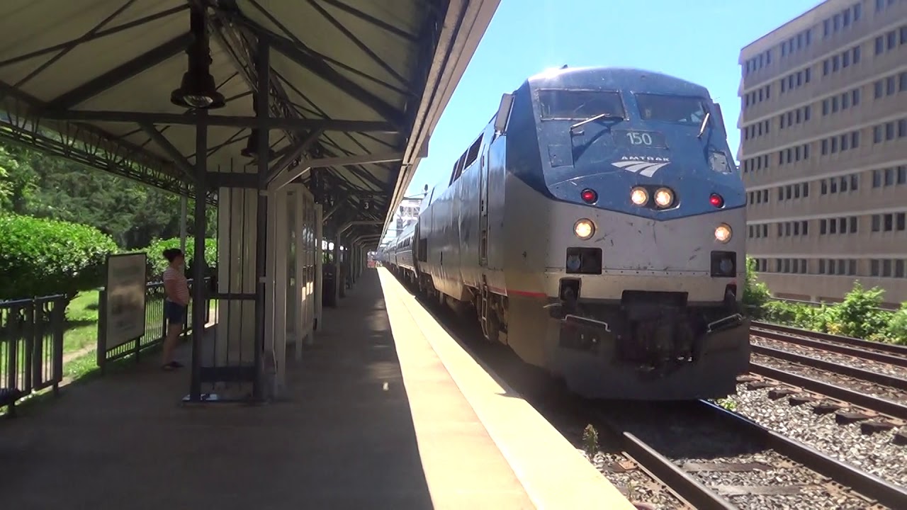 Amtrak Carolinian 79 at Washington, DC 07/01/19 - YouTube