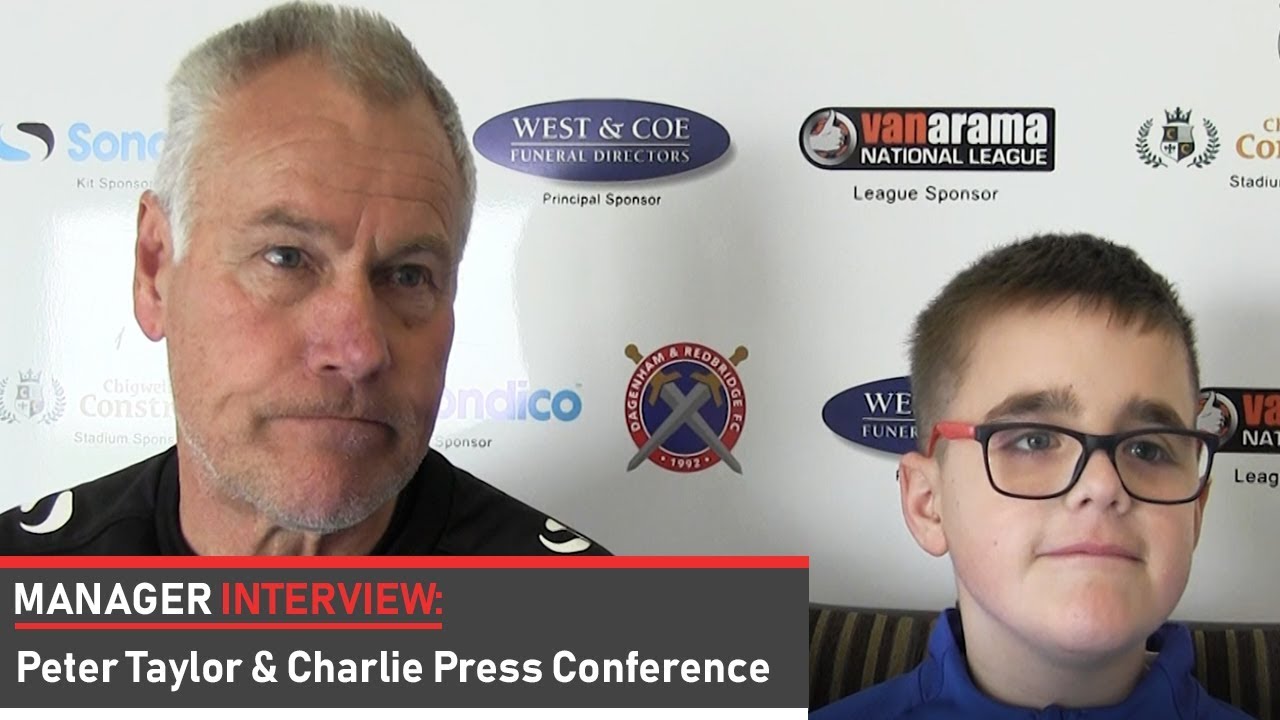 INTERVIEW: Peter Taylor and Charlie Press Conference - YouTube