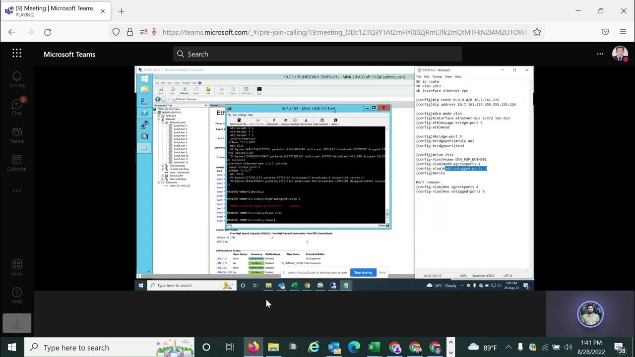 CLI Command for Ericsson , AMM Configure change process by CLI Command - YouTube