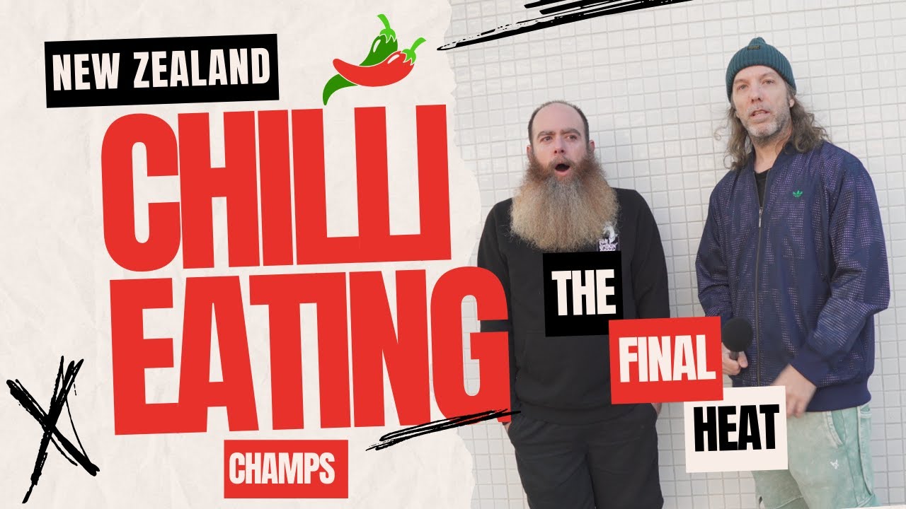 Taste the Heat: Tauranga's Epic Chili Eating Competition - YouTube