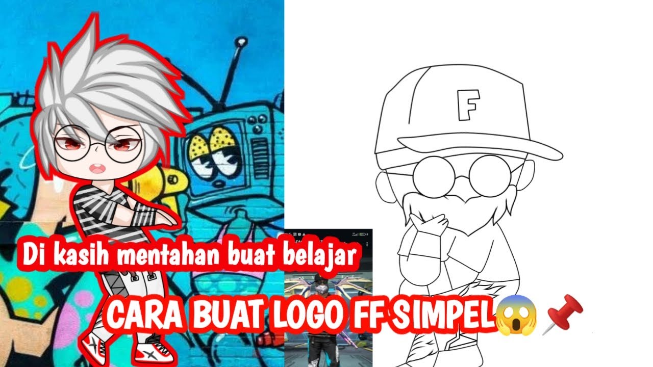 TUTORIAL BUAT LOGO CHIBI FF KEREN 🥰📌 - YouTube