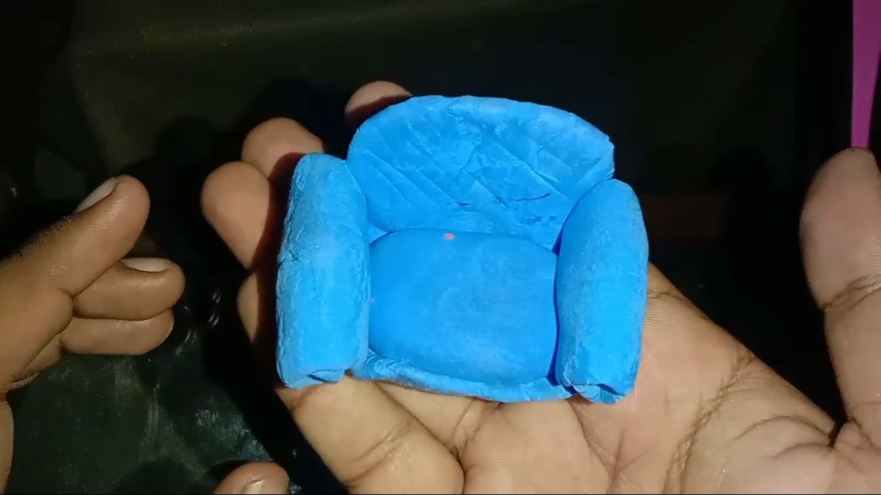Sofa Chair | Polymer clay tutorial | #claycraft #ZOofunmix - YouTube