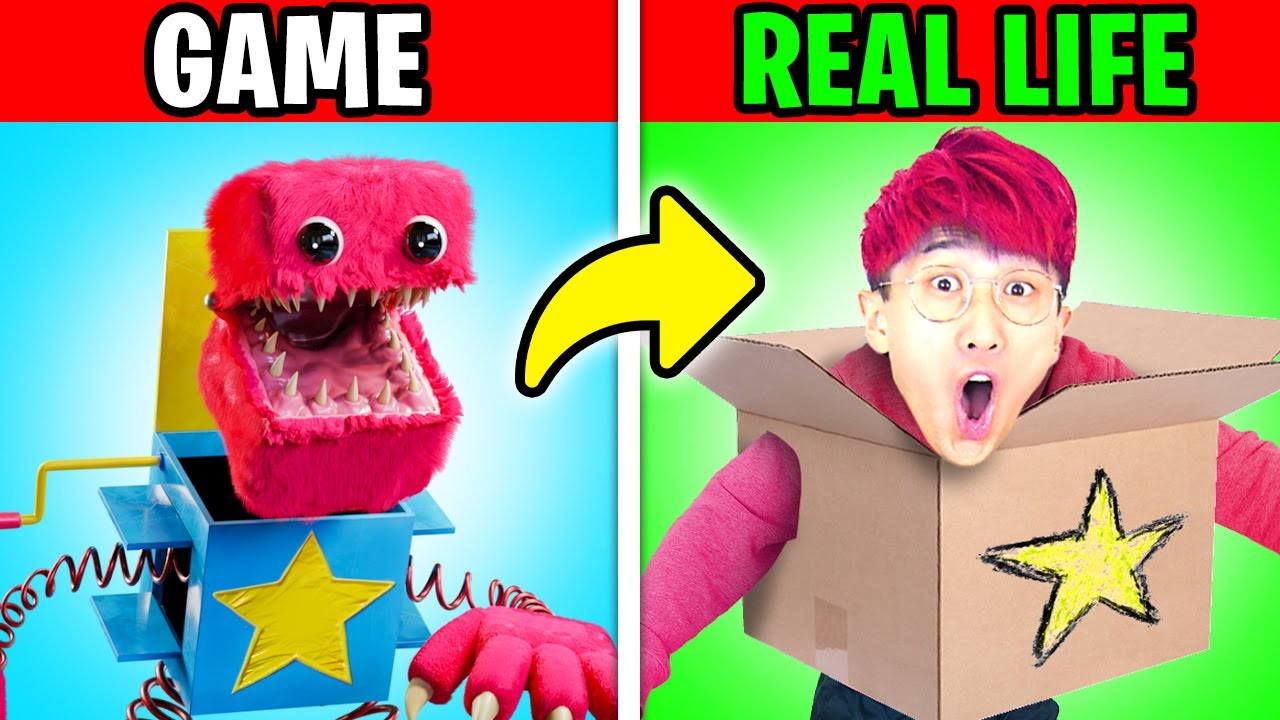 VIDEO GAMES WITH ZERO BUDGET! (BOXY BOO, PROJECT PLAYTIME, ALPHABET ...