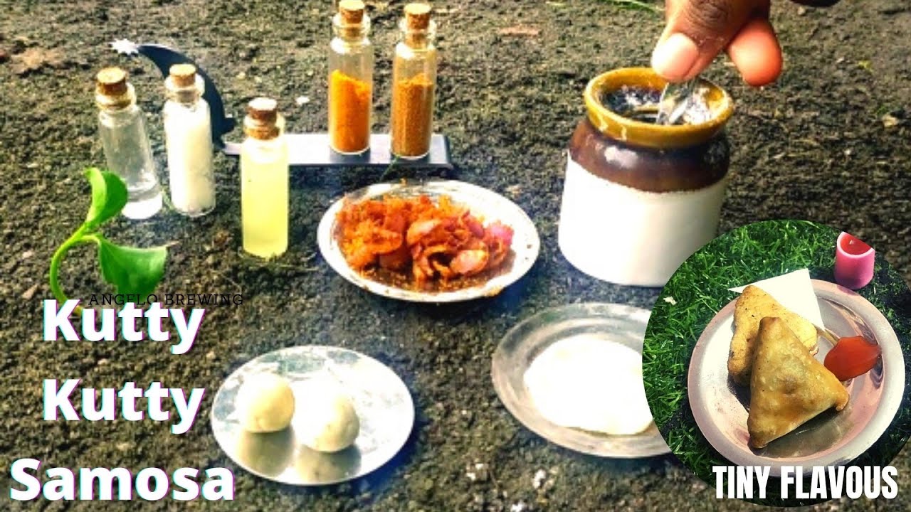 Kutty Kutty Samosa Tiny Flavours - YouTube