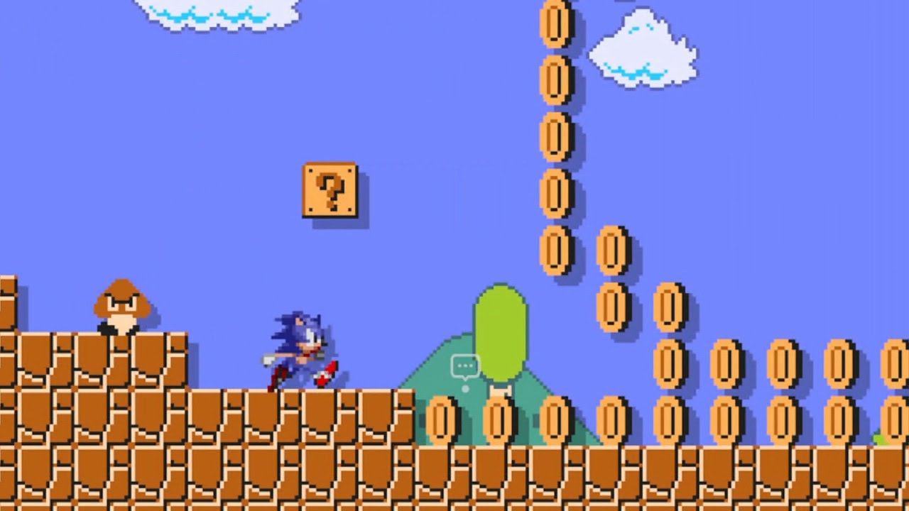 Sonic the Mario - Super Mario Maker - YouTube