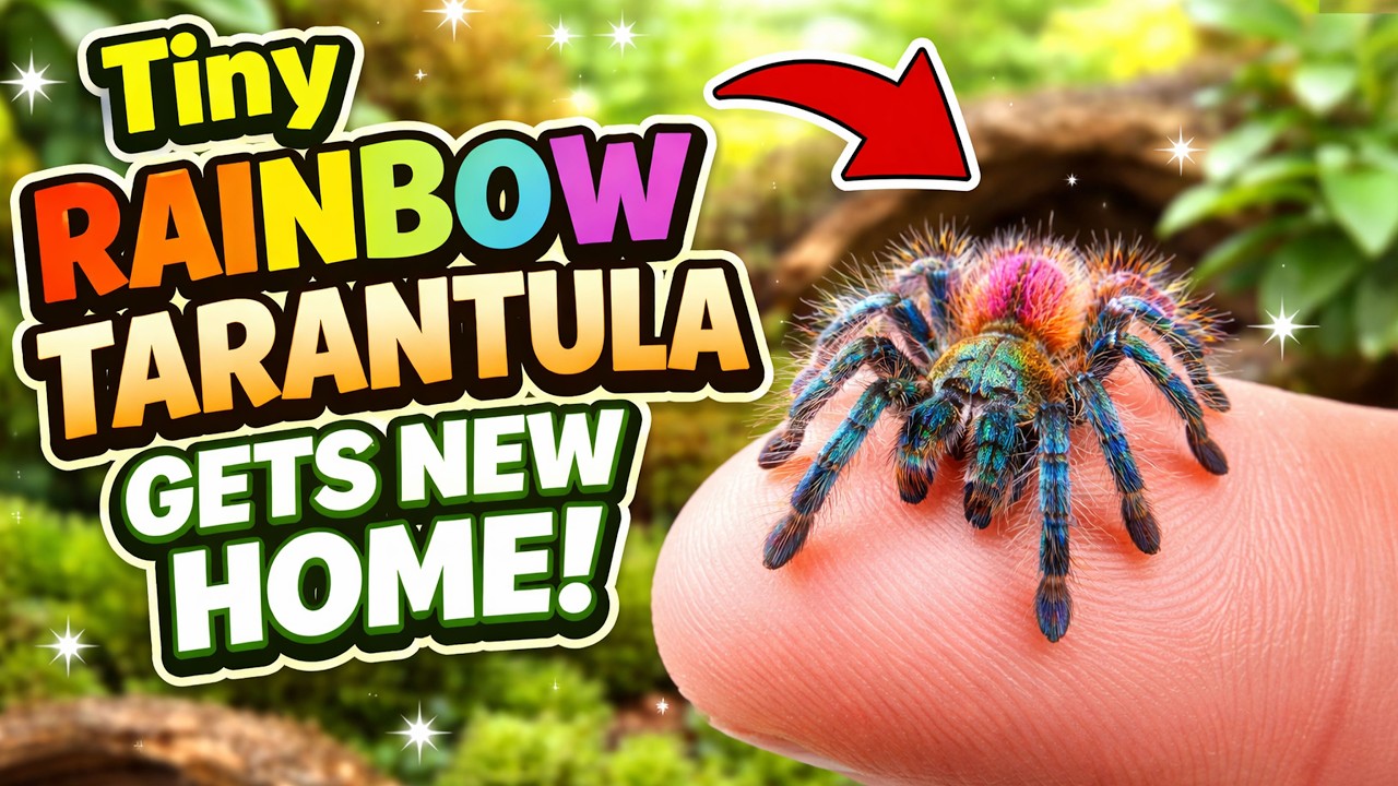 Building An Enclosure For Our New Rare Tarantula! - YouTube