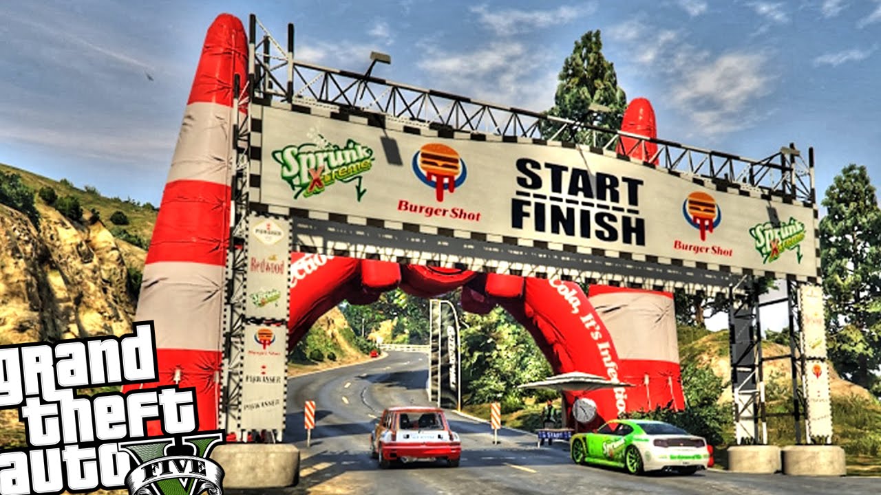 World Rally Championship Race - GTA 5 PC MOD - YouTube