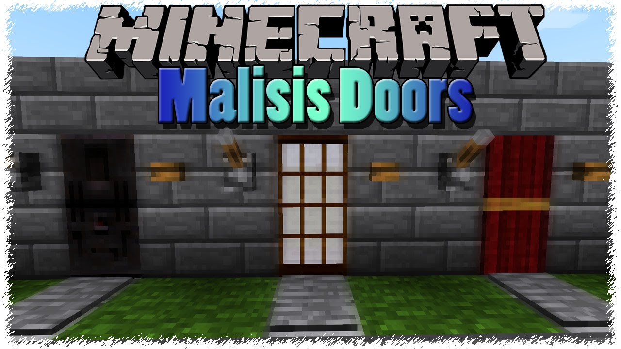 [RO] Minecraft mod showcase - Malisis Doors 1.7.10 [HD] - YouTube