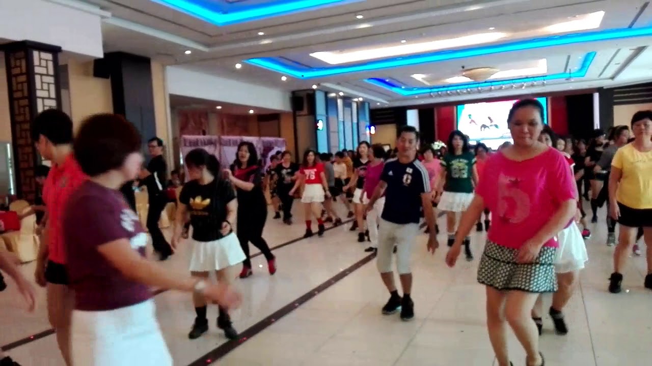 Cowboy cha cha - Line Dance - YouTube