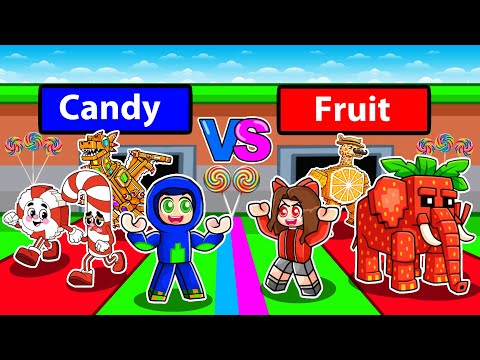 0 To 100 TRILLION Candy vs Fruit in Steal A Brainrot Roblox!!!😱