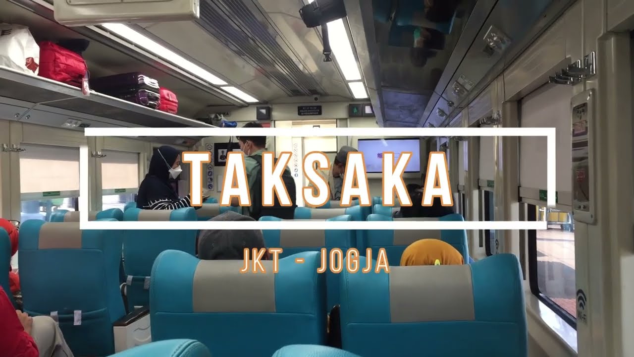 Taksaka Train (Jakarta - Yogyakarta Route) All Facilities - YouTube