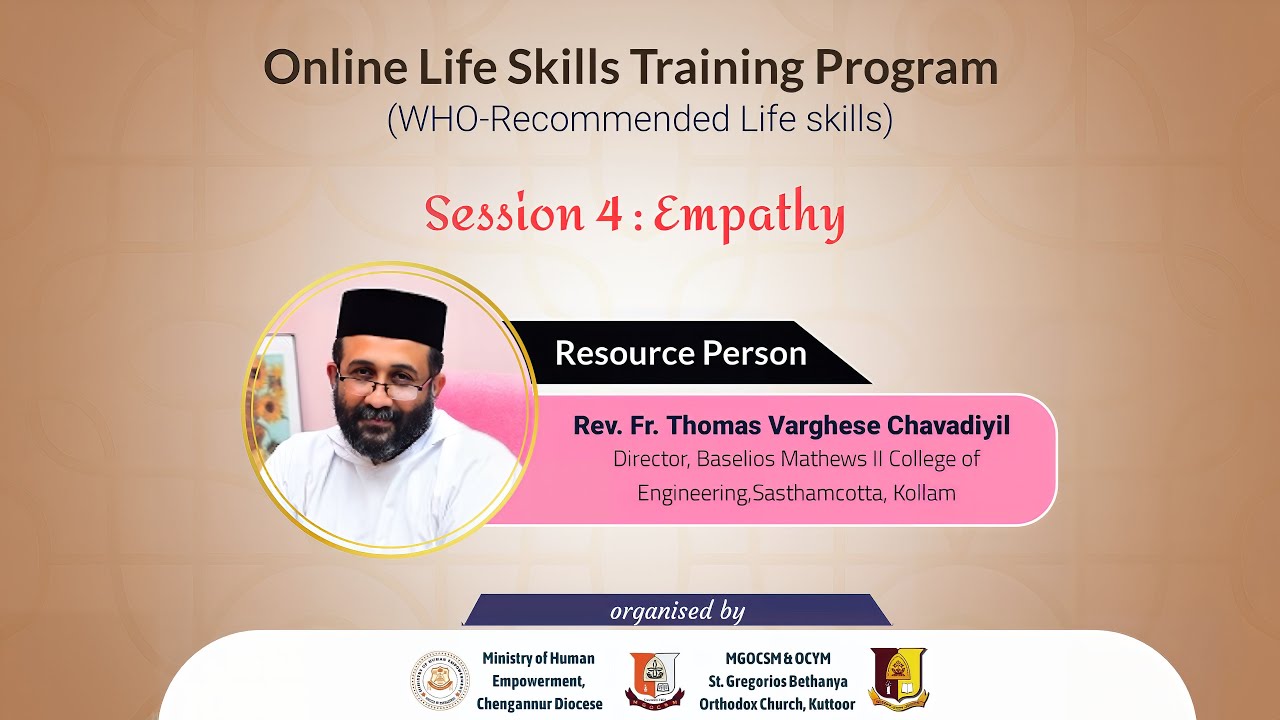 ONLINE LIFE-SKILLS TRAINING PROGRAM | Effective Communication | Rev. Fr ...