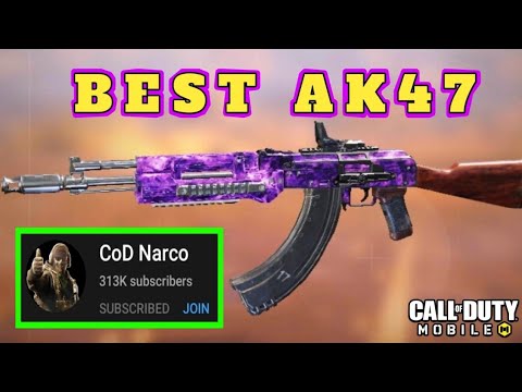 CoD Narco's BEST AK-47 Gunsmith | CODM BR Season 5 - YouTube