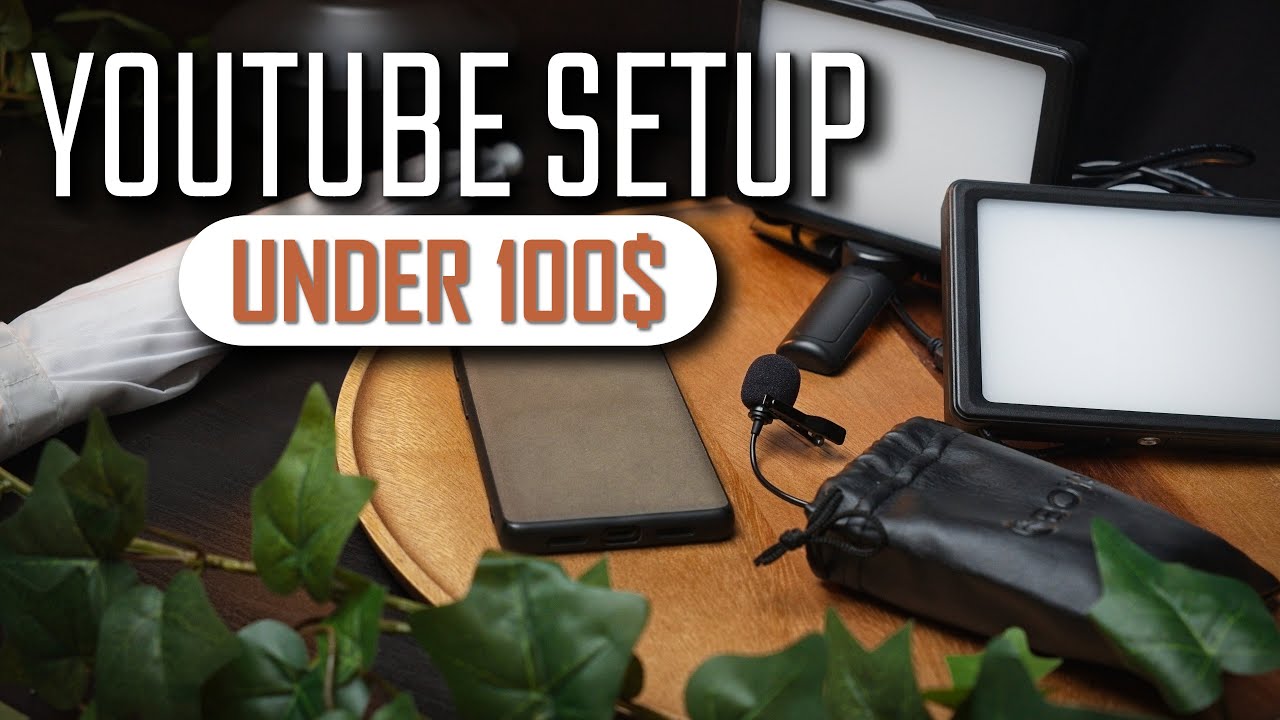 Can You Make a Youtube Setup Under 100$? - YouTube