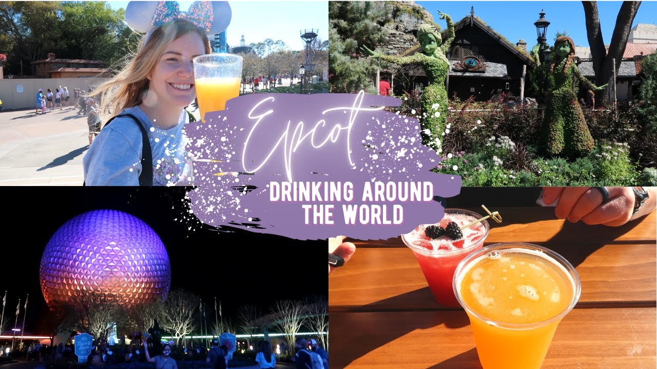 Drinking Around The World at Epcot | Disney World March 4, 2021 - YouTube