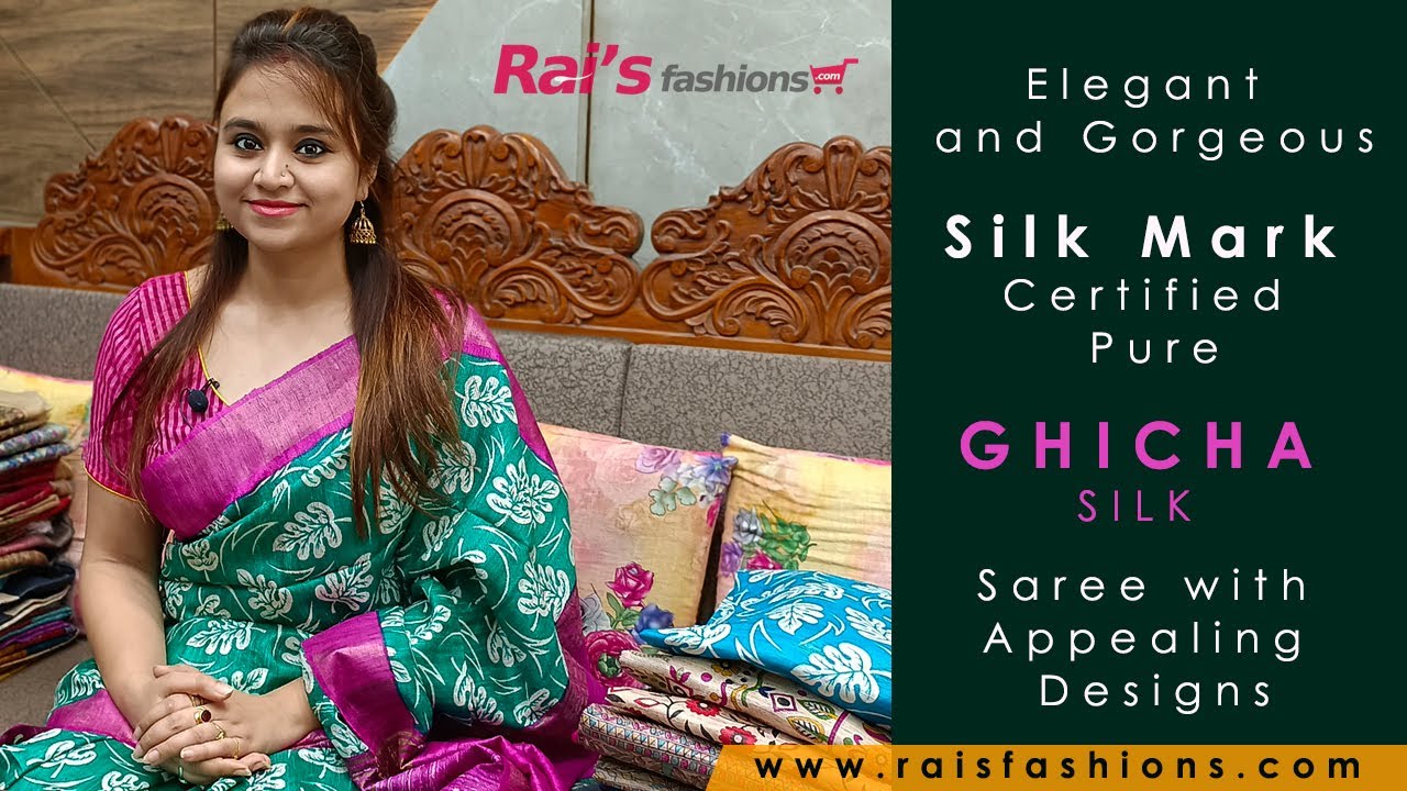 Silk Mark Certified Pure Gicha Silk Sarees Collection (18th November ...