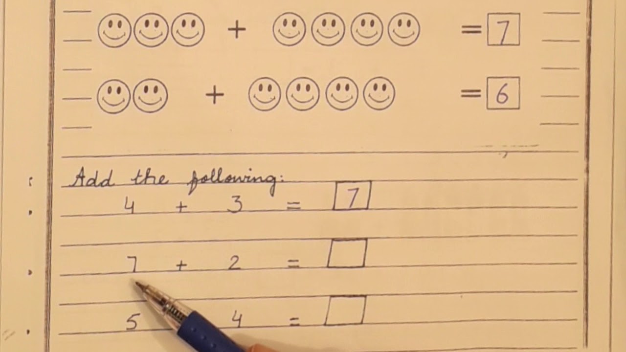 NUMBER OPERATIONS CLASS 1 MATH - YouTube