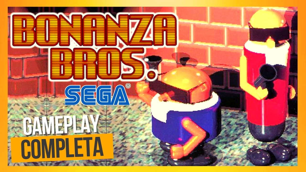 BONANZA BROS GAMEPLAY/DETONADO/FULL GAME #mastersystem - YouTube