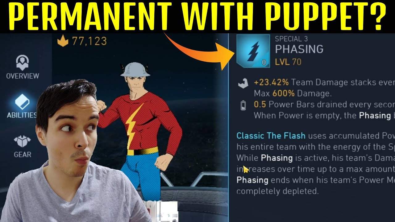 Is Classic Flash Damage Buff Permanent With Puppet Active? Injustice 2 ...