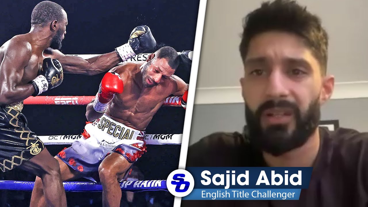'LOOK HOW FAST TERENCE CRAWFORD TOOK OUT BROOK!' - Sajid Abid on ...
