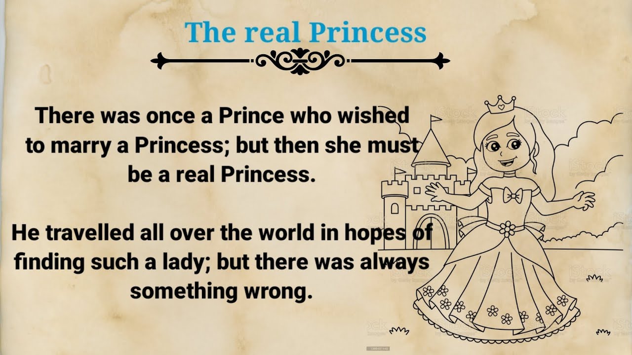 The real Princess||english listening practice🔥||short story in english ...