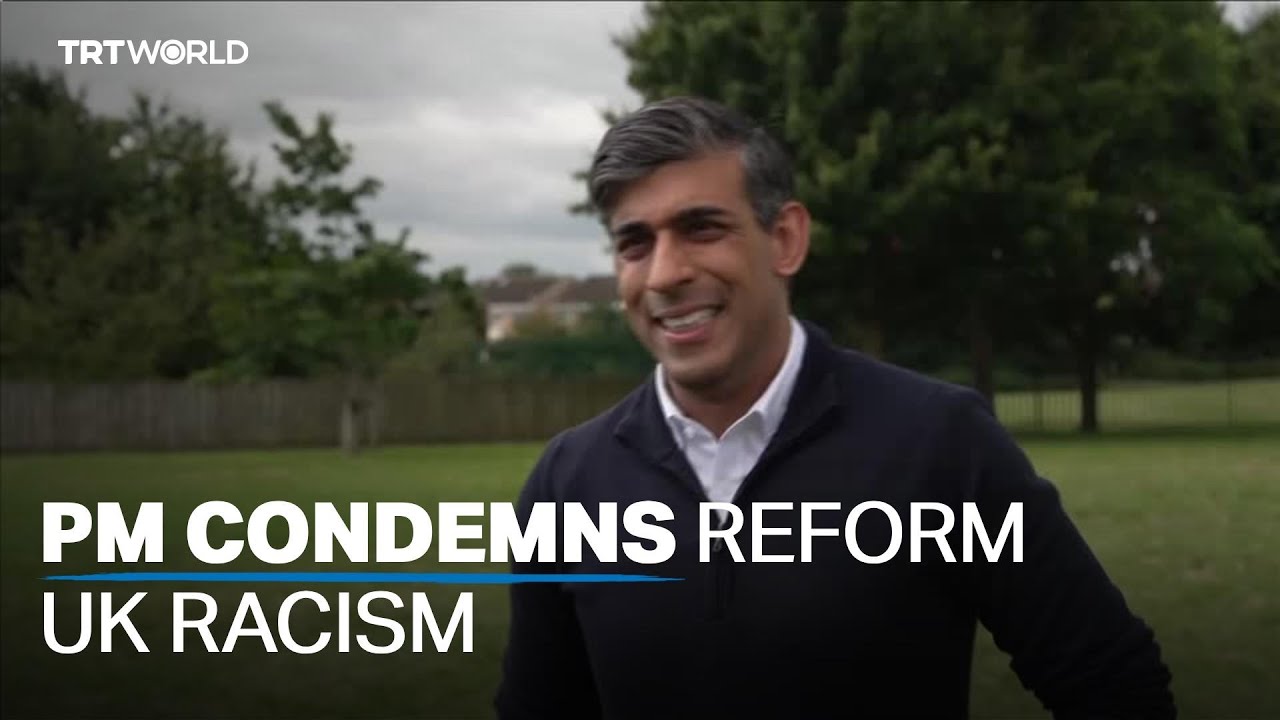 Sunak condemns racist remarks by Reform UK campaigners - YouTube