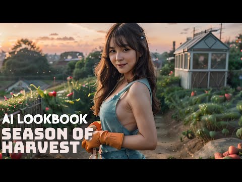 Season of Harvest (AI LOOKBOOK)-PIXY AI VERSE - YouTube
