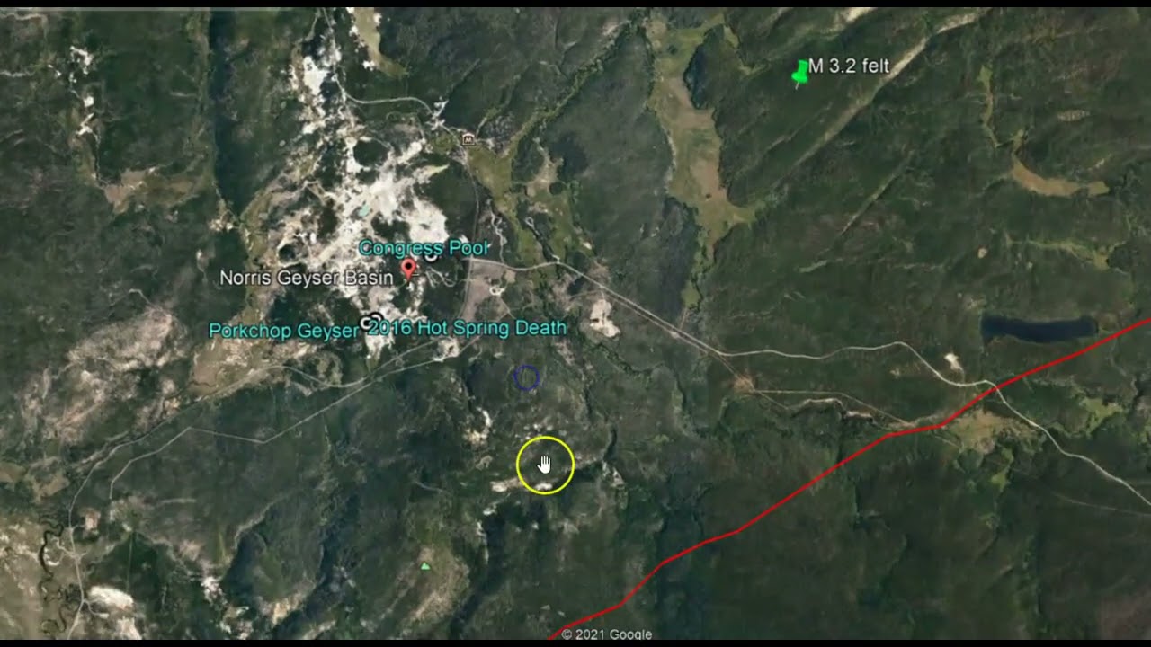 Surprising Sudden Uplift At Yellowstone Lake, West Thumb Caldera - YouTube