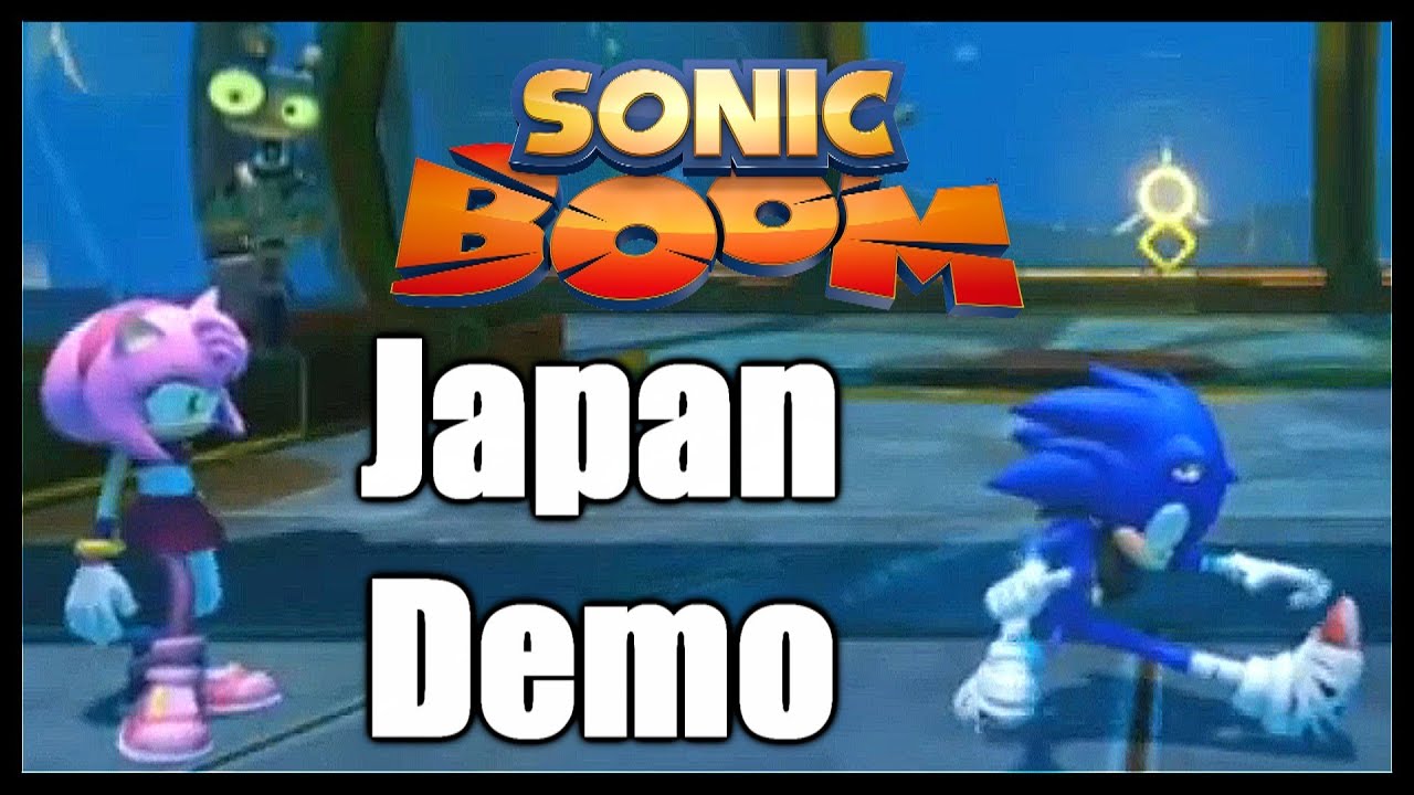 Sonic Boom (Wii U) - Japan Demo Gameplay - YouTube