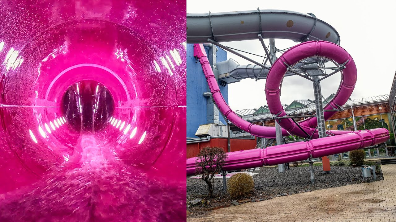 AquaMagis Plettenberg - Gravity Loop | NEW Looping Slide 2024 POV - YouTube
