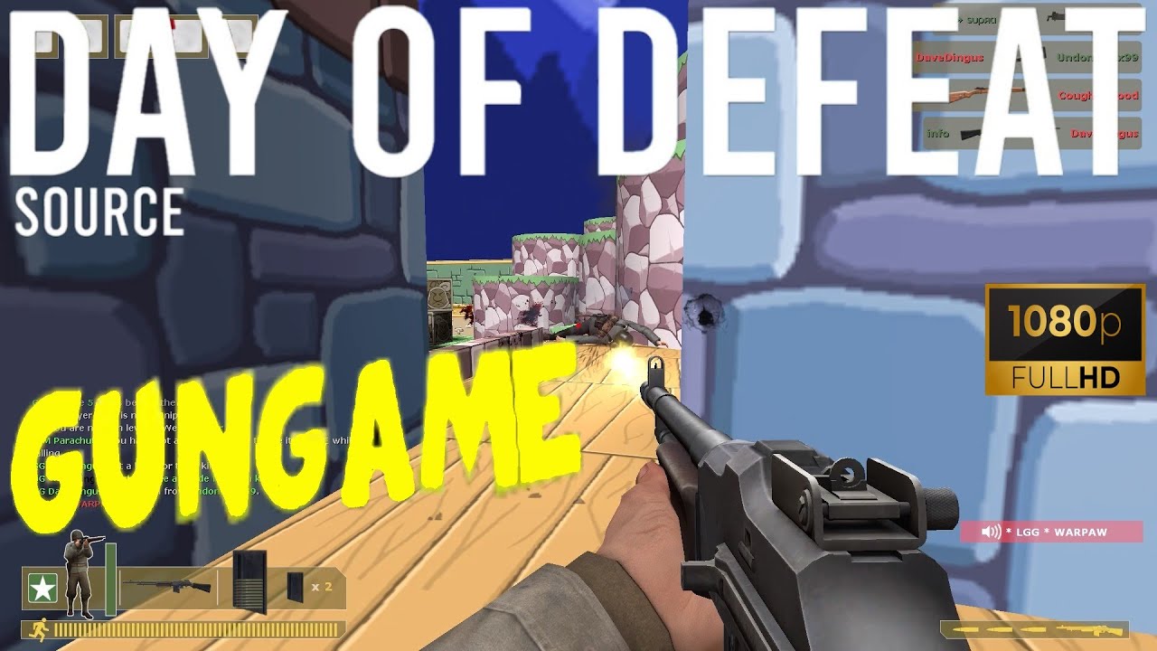 Day of Defeat Source Multiplayer 2023 Crazy Gun Game | [1080p60FPS ...