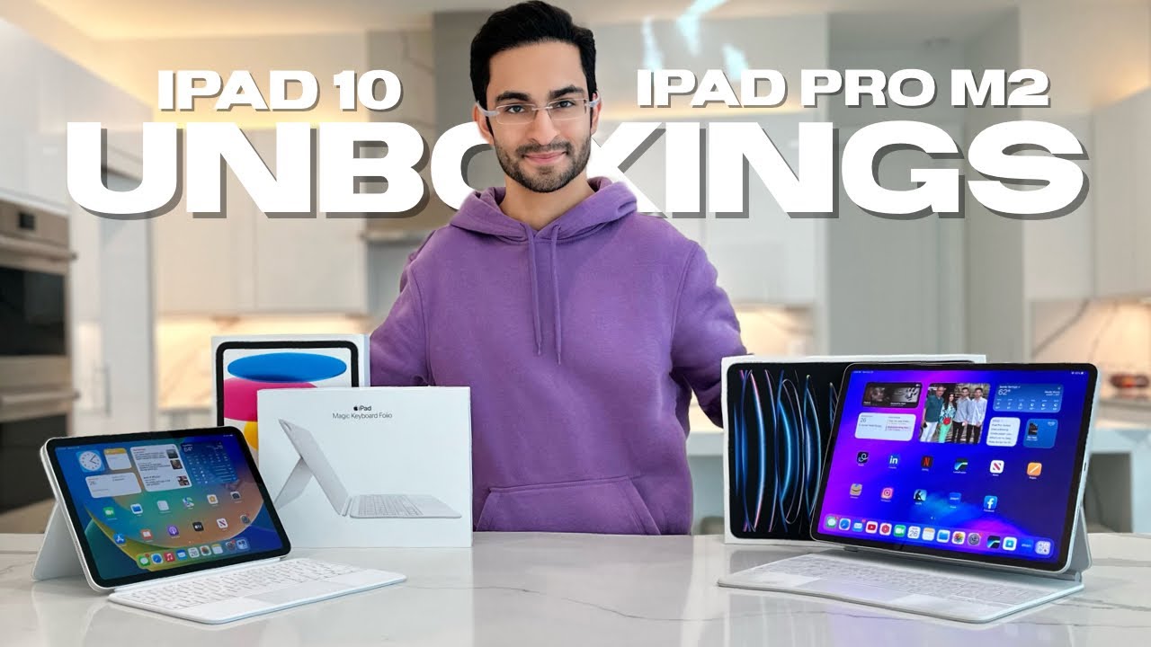 iPad 10 & M2 iPad Pro Unboxing! - YouTube