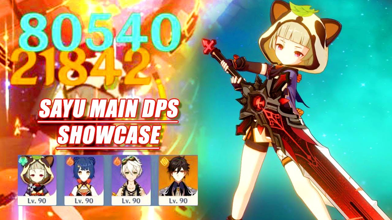 Sayu DPS - Why Not? | Genshin Impact Sayu C6 DPS Build Floor 12 & Open ...