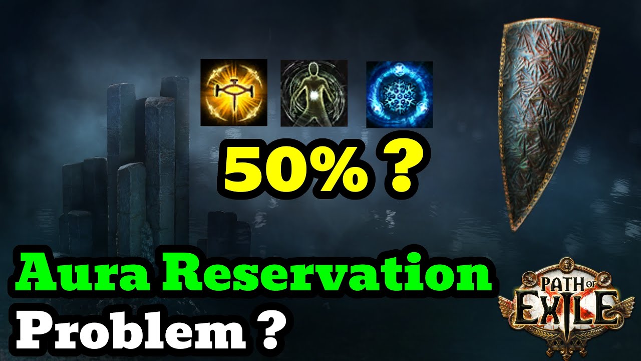 [3.19] Path of Exile prism guardian aura reservation problem ? - YouTube